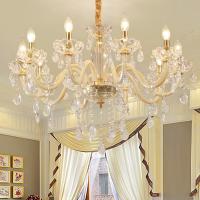 China JYLIGHTING European-style Pendant Light for Living Dining Room Bedroom Modern Hotel Chandelier Light Luxury Crystal Pendant Lamp for sale