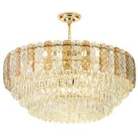 China Knob Switch Crystal Pendant Light Contemporary Design Style Single Item Ideal for Modern Interiors and Commercial Spaces for sale