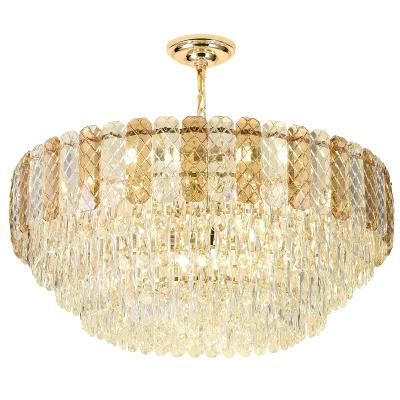 China Knob Switch Crystal Pendant Light Contemporary Design Style Single Item Ideal for Modern Interiors and Commercial Spaces for sale