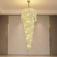 China Crystal Chandelier Balls Lighting Luxury Crystal Penant Lighting for Hotel for sale