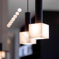 China Nordic Style Alabaster Indoor Decorative Kitchen Island Living Room Luxury Alabaster  Pendant Lights for sale