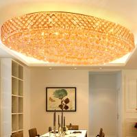 China Living Room Dining Room Bedroom Study Modern Simple Light Luxury LED Crystal Ceiling Light for sale