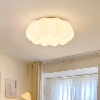 China JYLIGHTING Modern Cloud-Shaped LED Ceiling Light, Iron & Rotomolded PE Flush Mount Fixture for Bedroom & Kids Room for sale