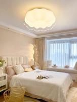 China JYLIGHTING Modern Cloud-Shaped LED Ceiling Light, Iron & Rotomolded PE Flush Mount Fixture for Bedroom & Kids Room for sale