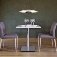 China JYLIGHTING Modern Disc-Shaped Pendant Light, Iron & Aluminum Minimalist LED Hanging Lamp for Dining & Living Room for sale