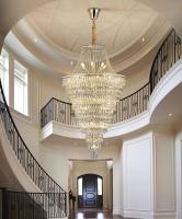 China Simple Light Luxury Modern Crystal Pendant Chandelier For Hotel Villa for sale