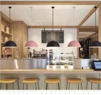 China JYLIGHTING Matte Colorful Iron Dome Pendant Light, Half-Sphere Hanging Lamp for Kitchen Island & Dining Room, Multiple Colors Available for sale
