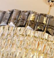 China Luxury Chandelier Lamps Pendant Crystal Lamp Gold Crystal Chandelier for sale