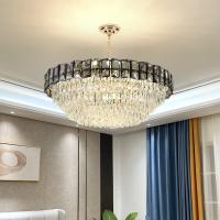 China Luxury Chandelier Lamps Pendant Crystal Lamp Gold Crystal Chandelier for sale