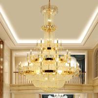 China Modern Style Luxury Banquet Crystal Chandelier Pendant Light Wedding Crystal Chandeliers for sale