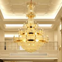 China Modern Style Luxury Banquet Crystal Chandelier Pendant Light Wedding Crystal Chandeliers for sale