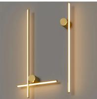 China JYLIGHTING Modern Cross Bar Wall Light, Brushed Aluminum Frame & Milky White Acrylic Diffuser for Corridor and Bathroom Vanity for sale