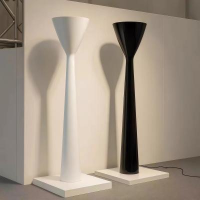 China JYLIGHTING Minimalist Tall Iron Floor Lamp, Slim Cone Design Standing Lamp for Modern Bedrooms and Lobbies for sale