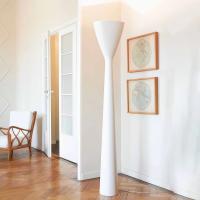 China JYLIGHTING Minimalist Tall Iron Floor Lamp, Slim Cone Design Standing Lamp for Modern Bedrooms and Lobbies for sale
