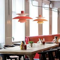 China JYLIGHTING Modern PH Style Layered Pendant Light, Powder-Coated Iron & Aluminum Shades, for Living Room and Cafe for sale