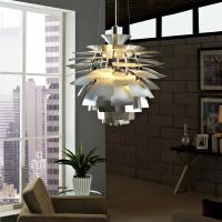 China JYLIGHTING Contemporary Layered Aluminum Pendant Lamp, Iconic Artichoke Style Suspension Light for Dining Area for sale