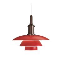 China JYLIGHTING Mid-Century Modern Multi-Layer Aluminum Pendant Lamp, Red PH-Style Hanging Light for Cafe and Living Room for sale