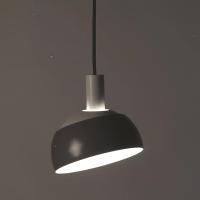 China JYLIGHTING Contemporary Minimalist Metal Hanging Light, Half-Sphere Pendant Lamp for Bedroom and Cafe for sale