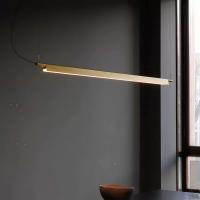 China JYLIGHTING Contemporary Minimalist Aluminum Linear Light, Long Bar Pendant Fixture for Kitchen Island & Meeting Room for sale
