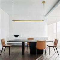 China JYLIGHTING Contemporary Minimalist Aluminum Linear Light, Long Bar Pendant Fixture for Kitchen Island & Meeting Room for sale