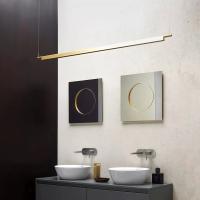 China JYLIGHTING Contemporary Minimalist Aluminum Linear Light, Long Bar Pendant Fixture for Kitchen Island & Meeting Room for sale