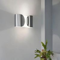 China JYLIGHTING Contemporary Dual-Circle Iron Wall Lamp, Minimalist LED Sconce for Hallway & Hotel Lobby for sale