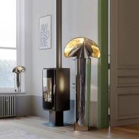 China JYLIGHTING Contemporary Geometric Stainless Steel Floor Light, Artistic Tall Lamp for Office & Hotel Lobby for sale