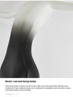China JYLIGHTING Modern Abstract Humanoid Resin & PVC Floor Lamp, Art Sculpture Standing Light for Luxury Hotel Lobby & Living Room for sale