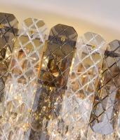 China Crystal Ball Ceiling Lamp Villa Hotel Living Room Luxury Chandelier for sale