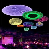 China JYLIGHTING Custom Hollow Acrylic Ceiling Light with RGB Color Changing, Metal Frame Decorative Ceiling Lamp, Commercial Atmosphere Lighting for Bar, KTV, Nightclub & Entertainment Club Interior for sale