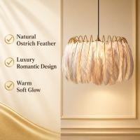 China JYLIGHTING Elegant Handcrafted Crystal Feather Pendant Light, Modern Decorative Hanging Lamp for Bedroom and Boutique Hotel Projects for sale