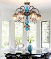 China Nordic Style Luxury Crystal Led Chandelier Light for Hotel Lobby Villa Hall for sale