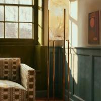 China JYLIGHTING Modern Decorative Floor Lamp with Natural Marble Base, Stainless Steel Frame & Cloud Smoke Glass Shade for Residential & Commercial Interior Decoration for sale