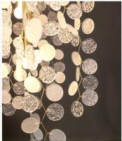 China JYLIGHTING Art Tree‑Branch Cascade Crystal Glass Chandelier, Vertical Long Suspension Light for High‑ceiling Duplex, Hotel and Commercial Interior Decoration for sale