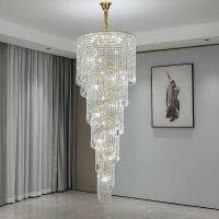 China Modern Luxury Restaurant Crystal Chandelier New Design for Villas Dining Tables Chandelier Light bar Crystal Chandelier Lamp for sale