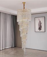 China Modern Luxury Restaurant Crystal Chandelier New Design for Villas Dining Tables Chandelier Light bar Crystal Chandelier Lamp for sale
