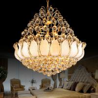 China Modern Minimalist Crystal Chandelier for Hotels Villas Living Rooms for Lobby Hollow Loft Staircase Pendant Lights for sale