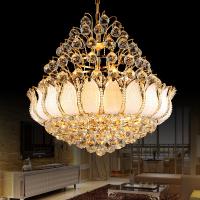 China Modern Minimalist Crystal Chandelier for Hotels Villas Living Rooms for Lobby Hollow Loft Staircase Pendant Lights for sale