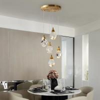 China JYLIGHTING Custom Multi-head Spiral Crystal Staircase Chandelier, Brass Frame Long Drop Pendant Light, Modern Luxury Ceiling Lamp for High Ceiling Villa Stairwell & Hotel Atrium Engineering Lighting for sale