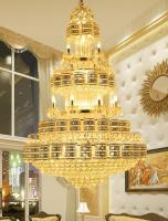 China Art Decor Designer Nordic Ceiling Pendant Lights Staircase Dining Villa Modern Crystal Ball Chandelier for sale