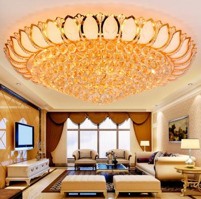 China JYL-SJ004 Nordic Antique 40*20cm / 60*23cm E14 Crystal LED Ceiling Light for sale