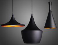 China E27 Lamp Holder Metal Shade 40W 19cm 22cm Modern Pendant Light for sale