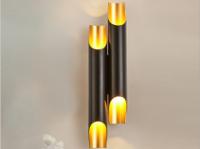 China Nordic Bevel 6*40cm / 12*50cm Decor Sconce Inclined Modern Wall Light Tube for sale