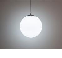 China Milt White 240V Diameter 35 / 40 / 50cm Glass Globe Pendant Light for sale