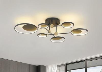China Antique 110V 240V Rings Ceiling Shape 80W 90W Modern Hanging Lamp for sale