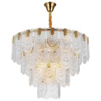 China Luminous Flux 110lm Contemporary 60*29cm Crystal Pendant Light for sale