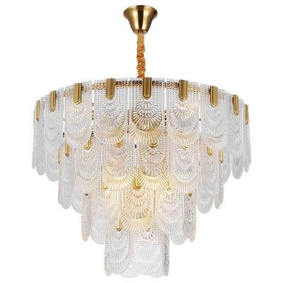 China Luminous Flux 110lm Contemporary 60*29cm Crystal Pendant Light for sale