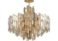 China 100cm Diamater 30cm Height Restaurant 260V Crystal Pendant Light for sale