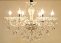 China 360 Degree Beam Angle 950*900mm Indoor E14 Screw Crystal Candle Chandelier for sale