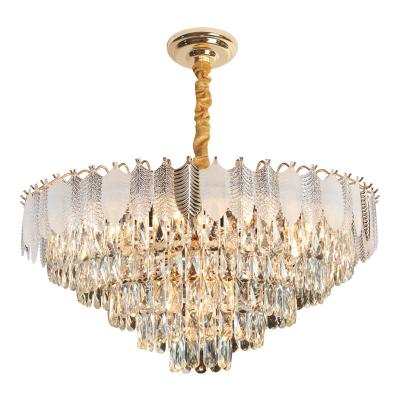 China 500*340mm Crystal Pendant Light for sale